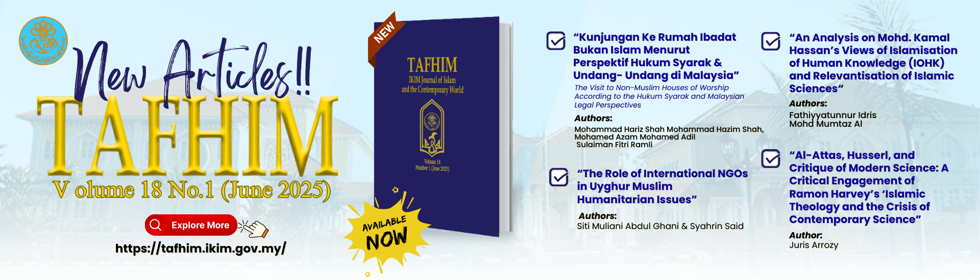 Official Website : Institute of Islamic Understanding Malaysia ...