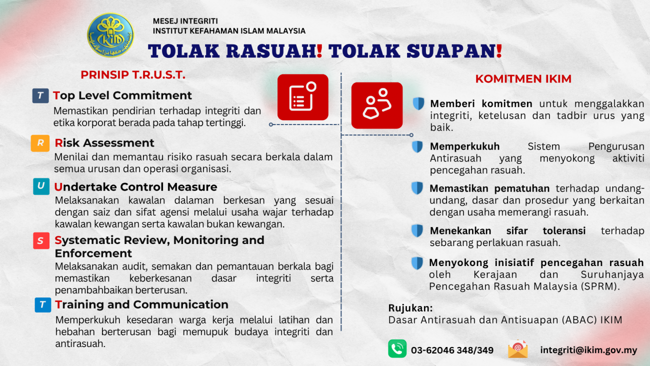 MESEJ ANTIRASUAH – Laman Web Rasmi IKIM